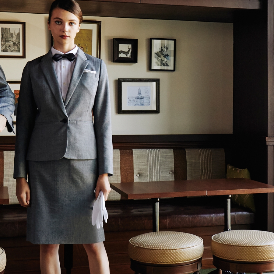 KM-8385 スカート | 溶接用作業服、工場用・事務服・飲食店ユニフォームのイトフク